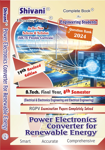 Power Electronics Converter for Renewable Energy (B.Tech. 8th Sem EX 2024 Ed.) | Shivani ...
