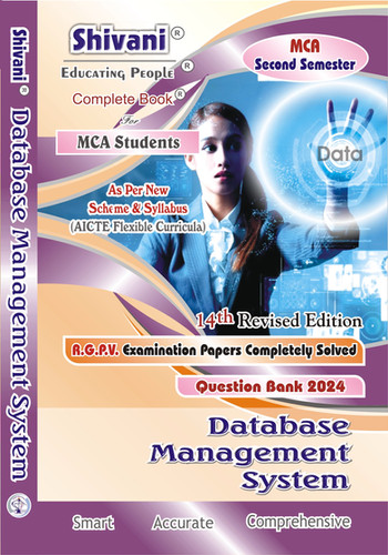 Database Management System (MCA 2nd Semester 2024 Edition) | Shivani Publications