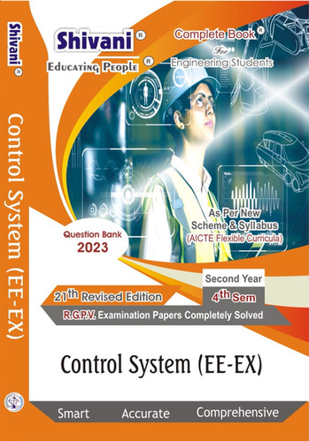 Control System (B.Tech 4th Sem EE 2023 Edition) | Shivani Publications
