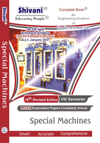 Special Machine (B.Tech 8th Sem EE 2022 Edition) | Shivani Publications