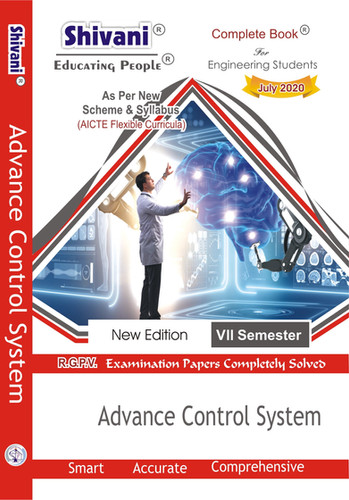 Advance Control System (B.Tech 7th Sem EE 2020 Edition) | Shivani ...
