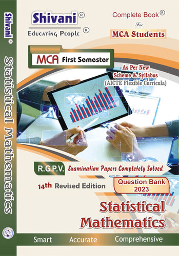 Statistical Mathematics (MCA 1st Sem 2023 Edition) | Shivani Publications
