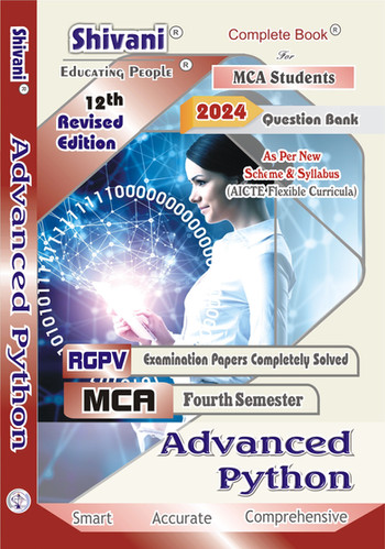 Advanced Python (MCA 4th Sem 2024 Edition) | Shivani Publications