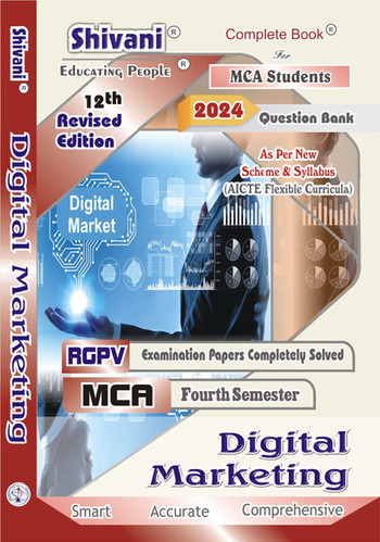 Digital Marketing (MCA 4th Sem 2024 Edition) | Shivani Publications