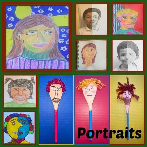 LKS2 Portraits | Art Academy