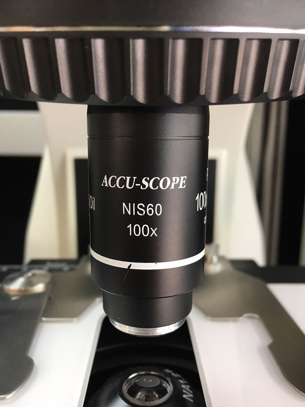 100x oil NIS Plan Achromat Objectives, Fits Nikon Eclipse Series ...