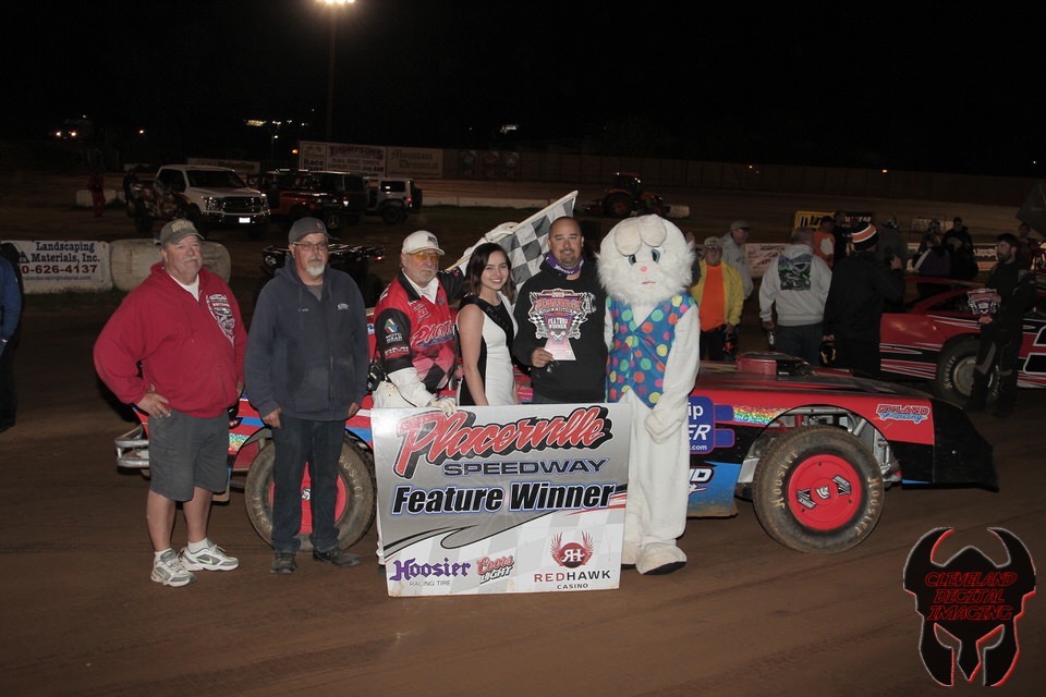 Sean Becker claims 24th career Placerville Winged 360 victory