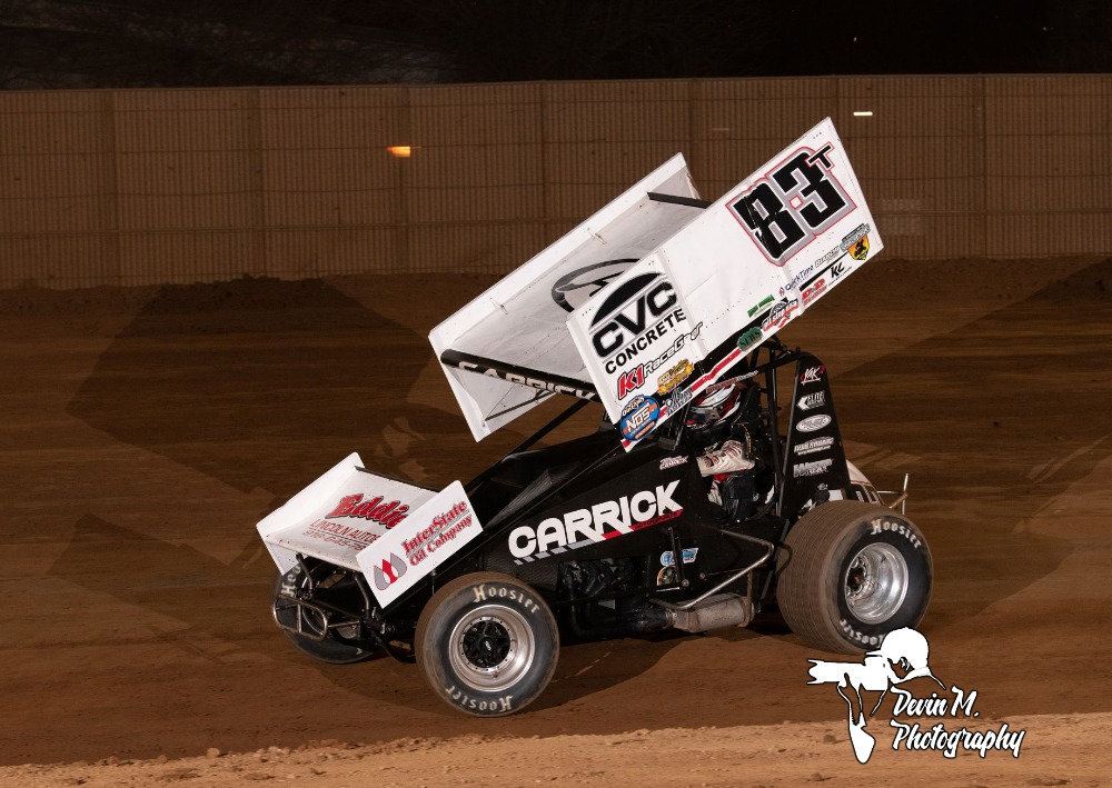 Tanner Carrick Fourth at Placerville Speedway’s Season Opener