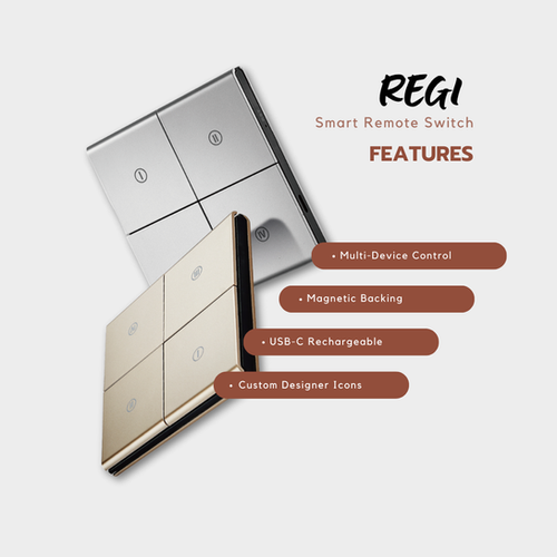 REGI Click Series Remote Smart Switch | BeSmarterHome