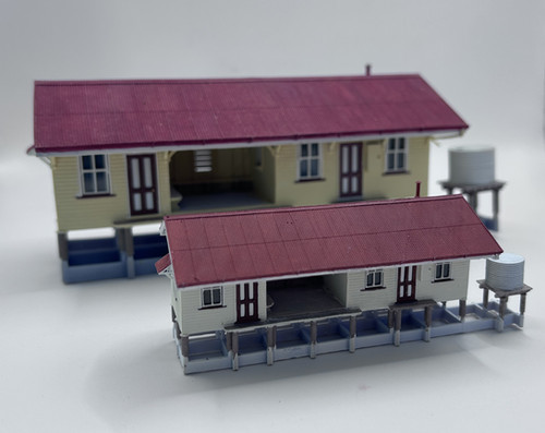 Glen Aplin Railway Station, Qld - HO and N scale | Beautiful Little Bui