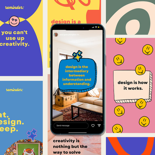 Insta Story Templates - POUL Theme | Two Sleepy Heads