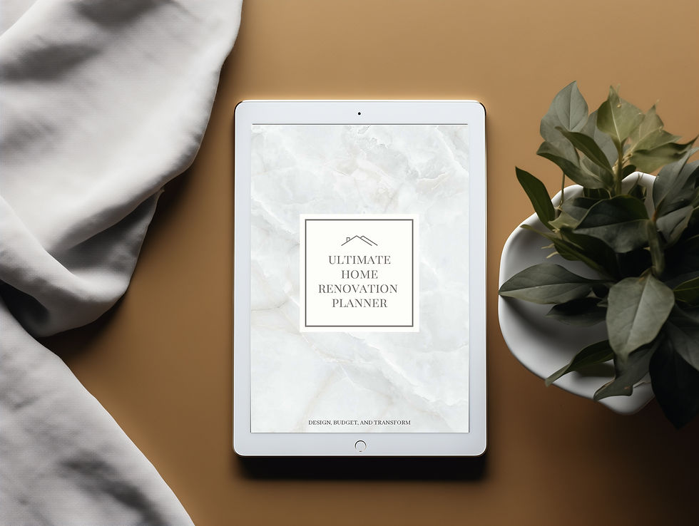 Ultimate Home Renovation Planner, Home Planner Guide, Printable PDF ...