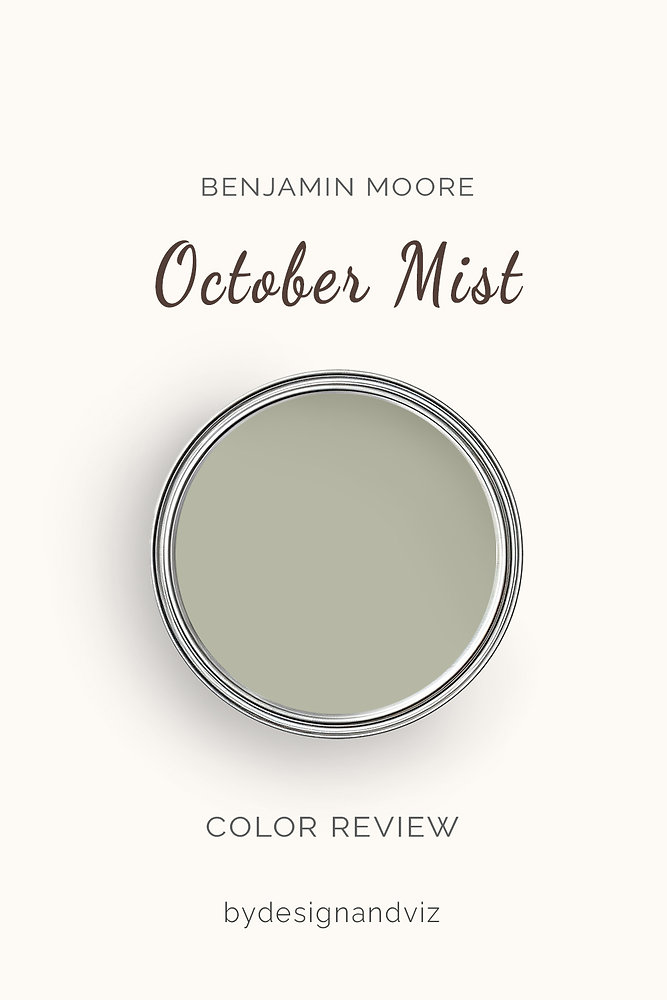 October Mist Benjamin Moore Where It Works and Where It Doesn’t I BY ...