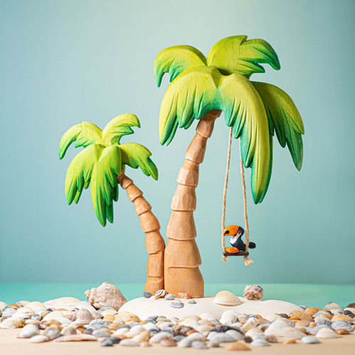 Bumbu Toys Wooden Palm Tree | themulberrytreehouse