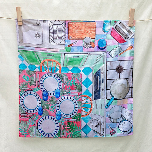 Wonderie In The Kitchen Play Cloth | themulberrytreehouse