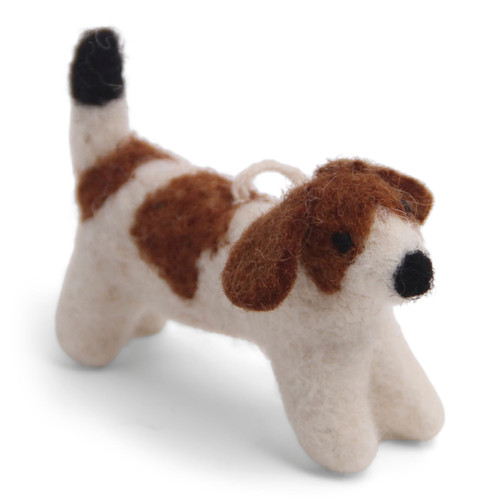 Gry & Sif Felt Jack Russell Dog | themulberrytreehouse