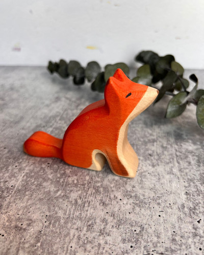 HolzWald Handmade Wooden Fox | themulberrytreehouse