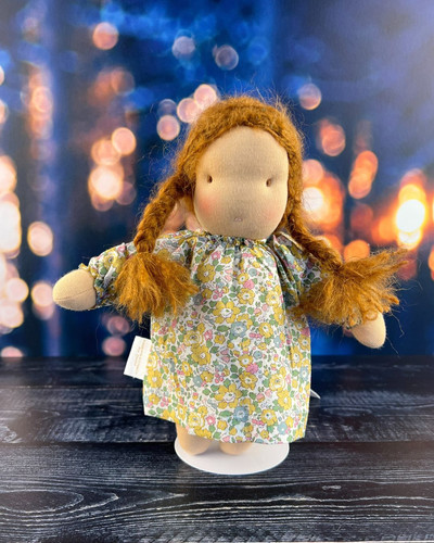 Poems for Buttercup Petite Waldorf Doll in Dress with Betsy Ann Liberty ...