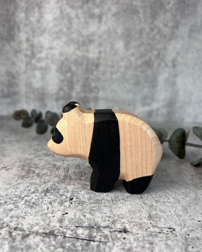 HolzWald Handmade Wooden Panda Bear - Small | themulberrytreehouse