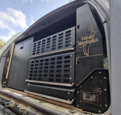 REAR DRAWER TOURING SETUP - 105 LANDCRUISER | Stowaway Outdoors