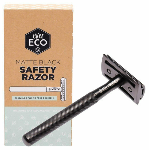 ever ECO Matte Black Safety Razor | earthly-passion