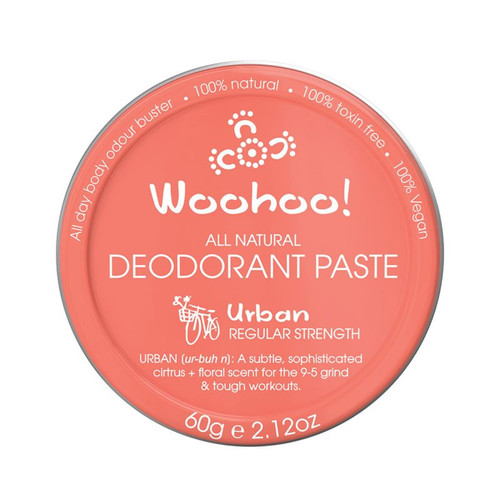 Woohoo All Natural Deodorant Paste (Urban) | earthly-passion