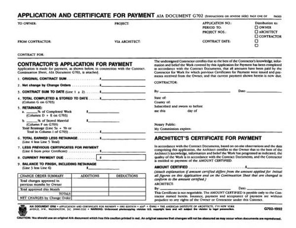 Construction Progress Billings – How and Why?