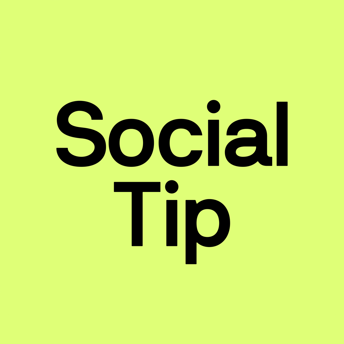 Social Tip