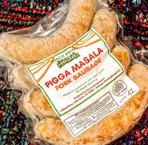 Pigga Masala Curry Sausage | Porch Swing Farms