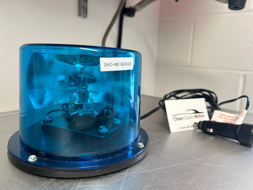 SHO-ME Rotating Beacon - BLUE | Chase Classic Motors