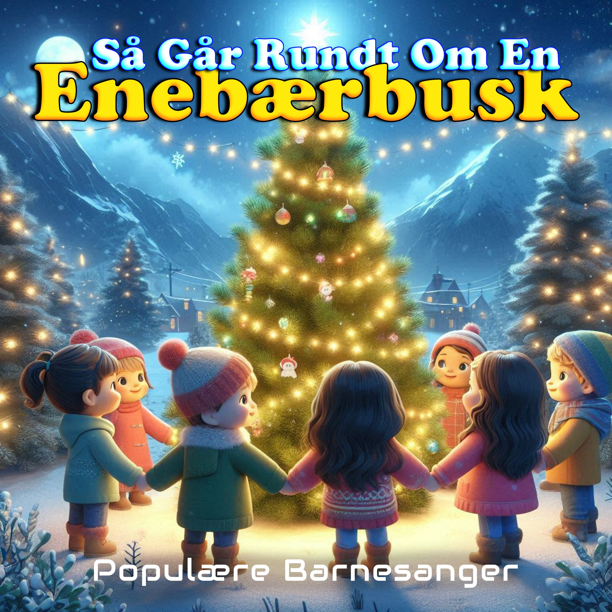 tekst Så Går Vi Rundt Om En Enebærbusk | Populære Barnesanger ...