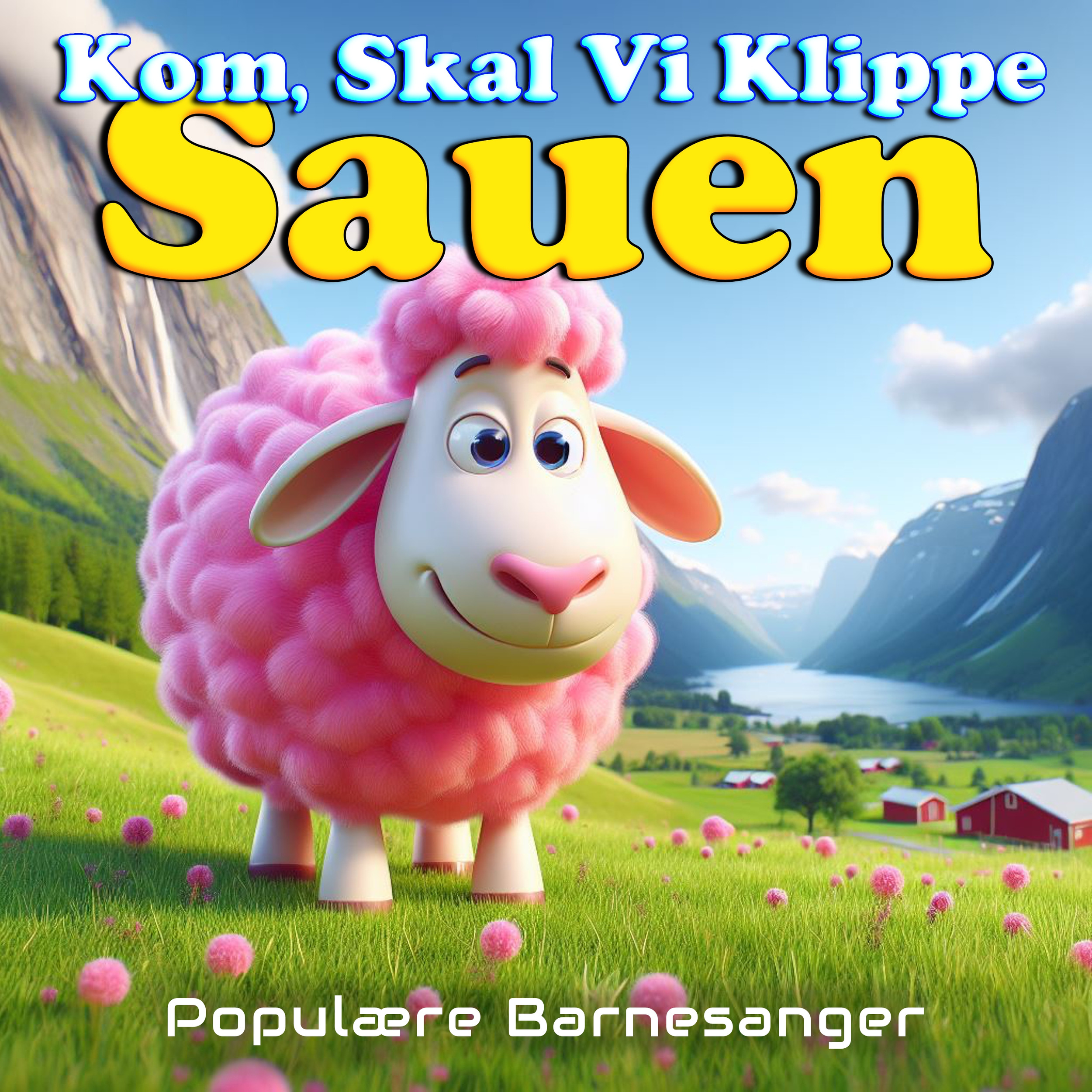 tekst Kom, Skal Vi Klippe Sauen | Populære Barnesanger | Barneforlaget