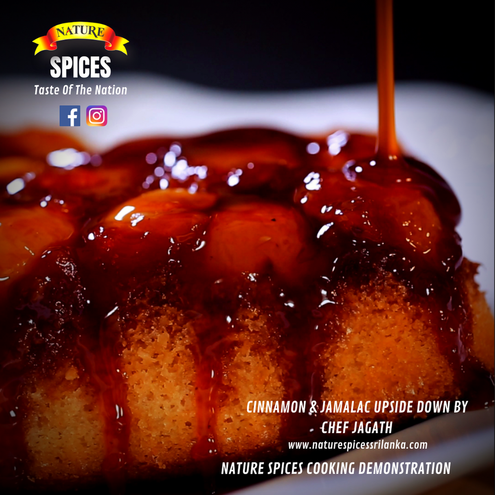 Cinnamon & Jamalac (Jambu) Upside Down By Chef Jagath