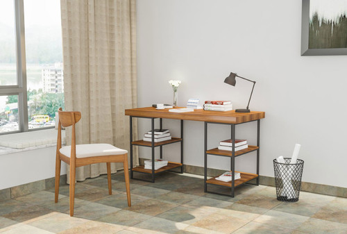 Felix Work From Home Table in Maple | Ergoflex (I) Pvt Ltd