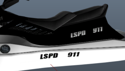 Jetski LSPD | Mods Games