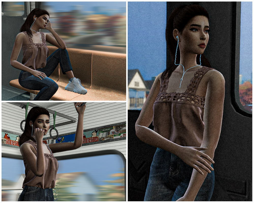 Story Pose - Subway/Underground