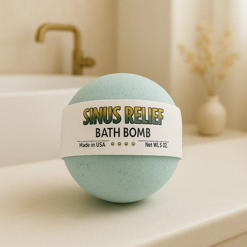 Sinus Relief Bath Bomb Deshawn Marie