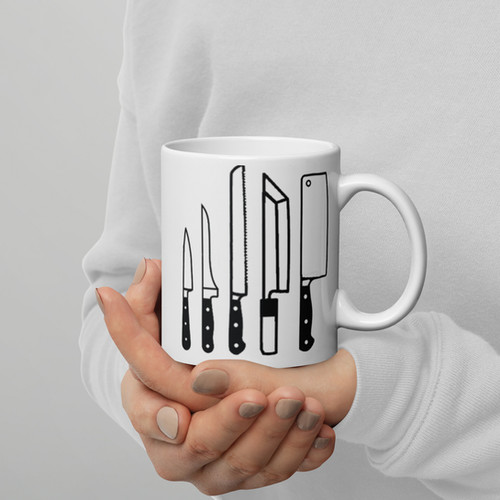 What a knife mug | Moleta