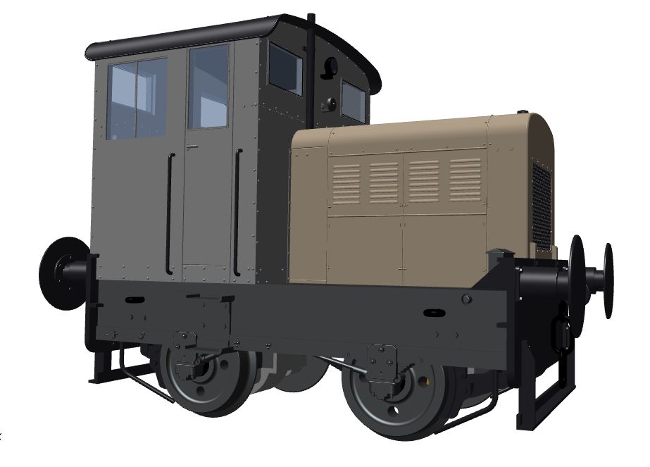 TINY BUT MIGHTY! RUSTON 48DS JOINS THE HELJAN ‘O’ GAUGE FAMILY