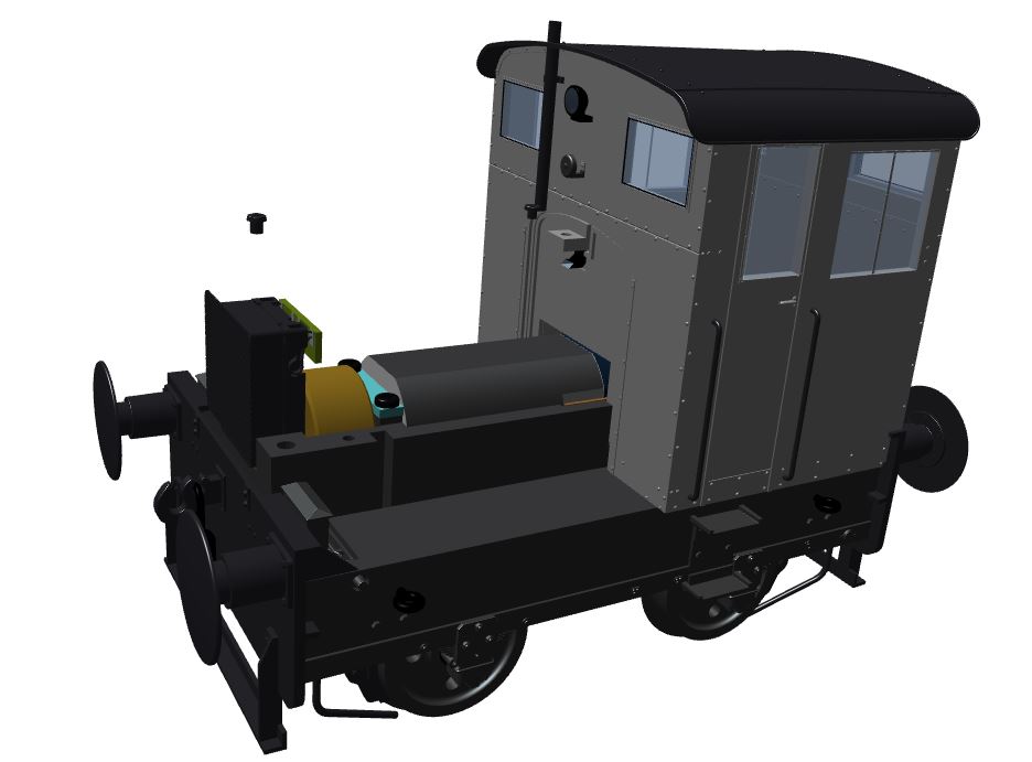 TINY BUT MIGHTY! RUSTON 48DS JOINS THE HELJAN ‘O’ GAUGE FAMILY