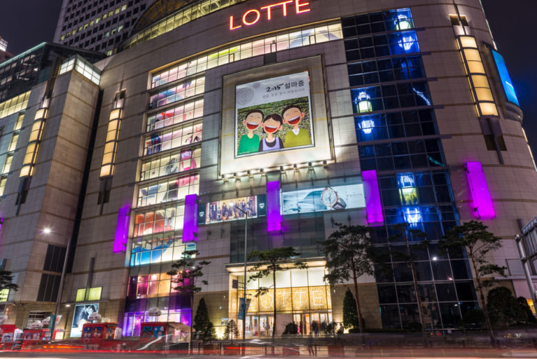 Korean department store sales lift on strong e-commerce