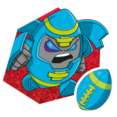 Transformers Botbots S2 TOUGHDOWN Jock Squad | Dinobot Island Toys