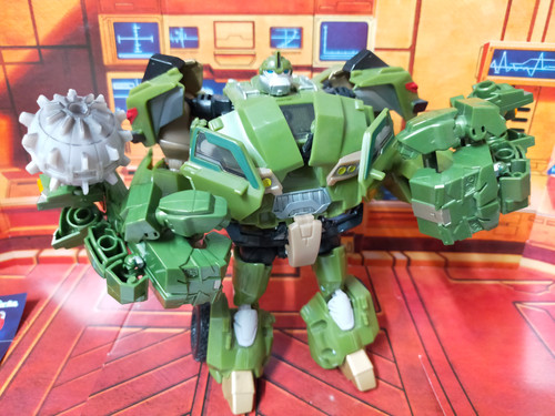 Transformers Prime Bulkhead Knuckle - Takara Tomy Gacha Arms Micron ...