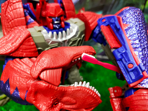 Transformers WFC BW Kingdom T-Wrecks gap fillers toothbrush kit Go ...