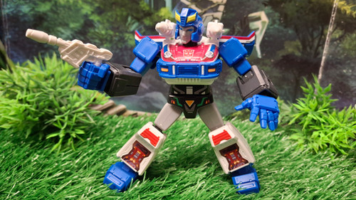 Transformers Blokees SMOKESCREEN Galaxy 04 Fractured Space-Time Pre ...