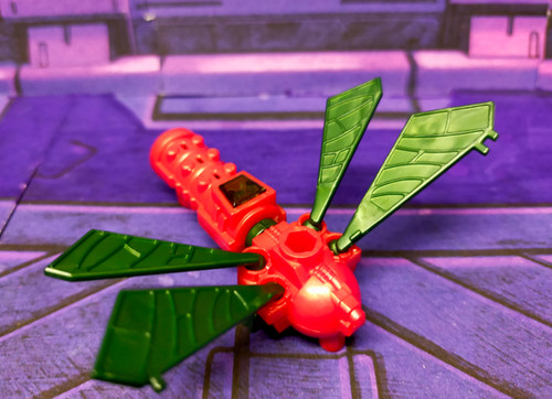 Transformers Gacha Arms Microns DOBO 2 (Red body / green wing) 2012 ...