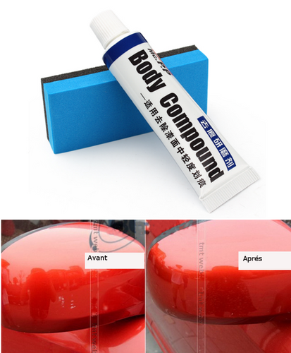 Kit efface rayure auto avec applicateur | TMT Web