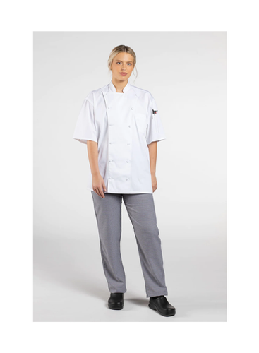 U0480 Aruba Chef Coat with Mesh Back | Collette's Uniform C