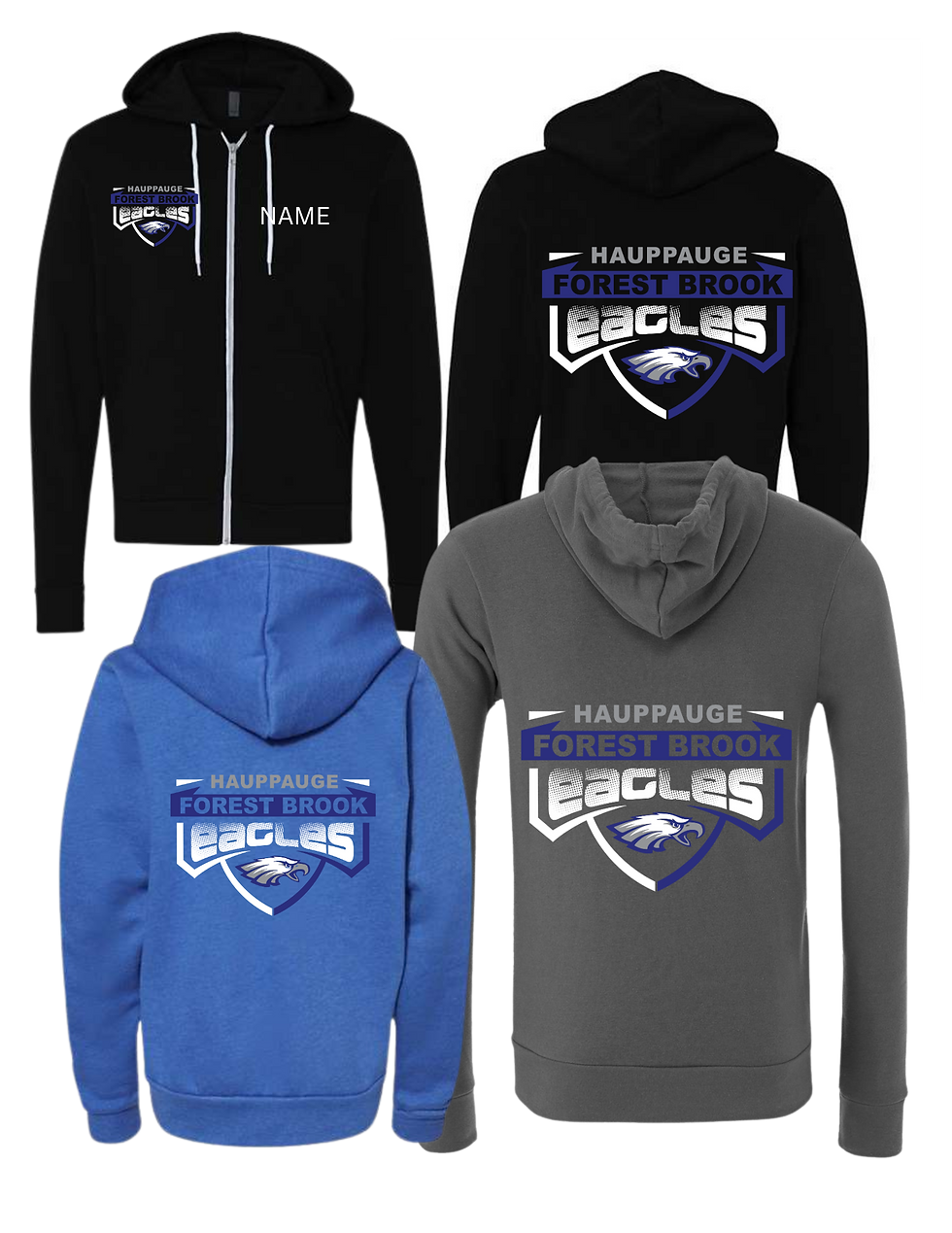 Forest Brook Eagle Zip | Kaq Designs