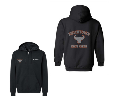 Smithtown East Rhinestone Zip | Kaq Designs